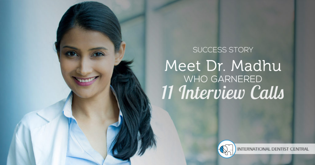 Meet Dr. Madhu Who Garnered 11 Dental School Interview Calls ...